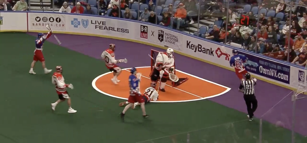 FBF: Brandon Slade 1st NLL Goal - Toronto Rock
