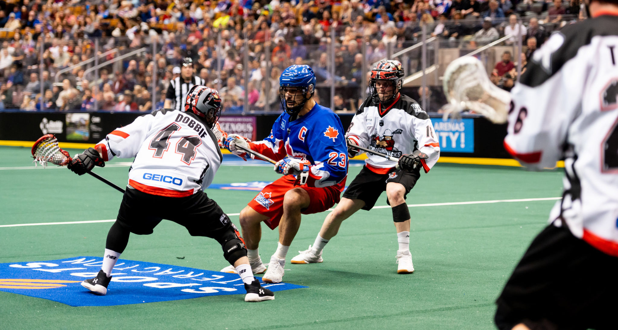 WATCH: Last Minute of Play With #66 Nick Rose - Toronto Rock