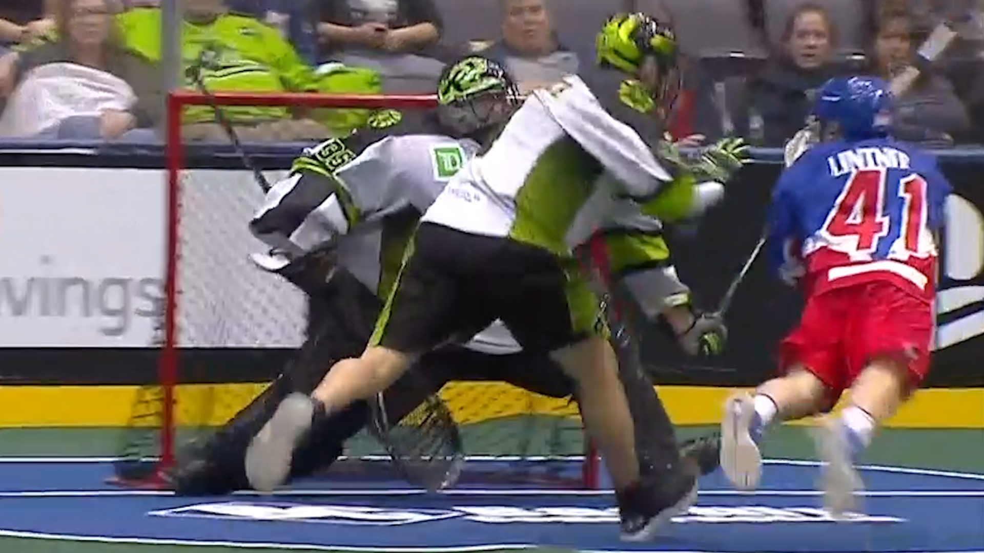 Throw Back Thursday: Dan Lintner Going Airborne - Toronto Rock