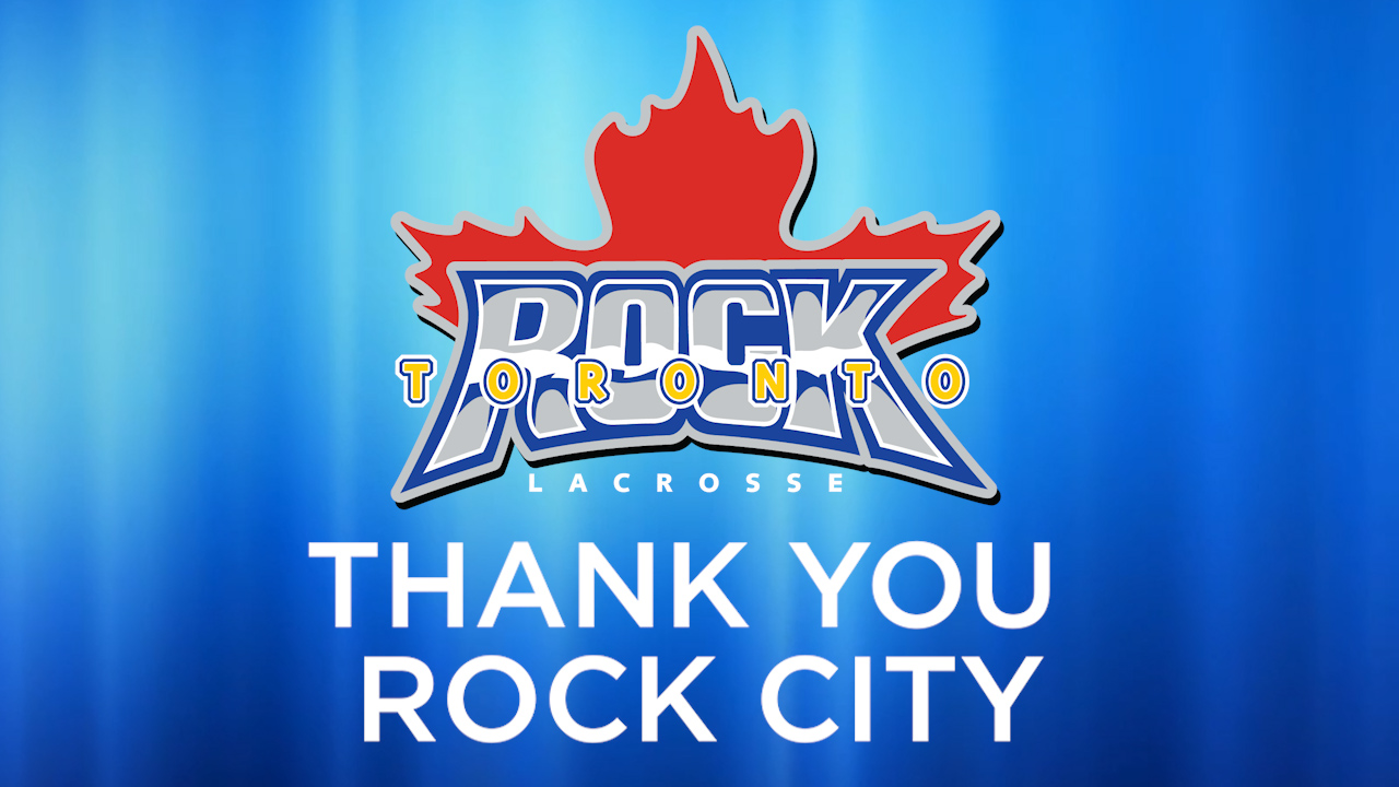 WATCH: Thank You Rock City - Toronto Rock