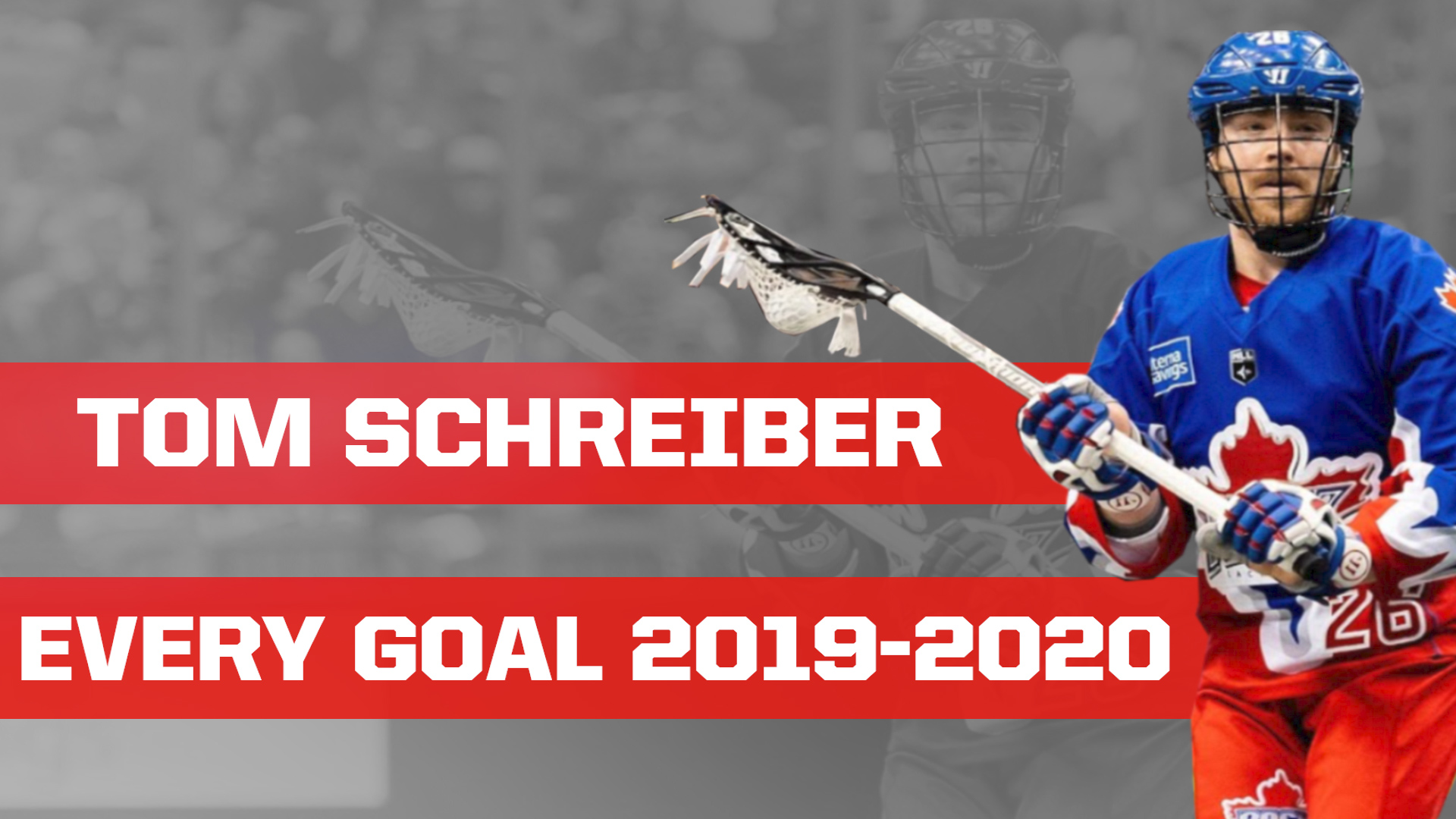 WATCH: Every Goal Tom Schreiber 2019-2020 Season - Toronto Rock