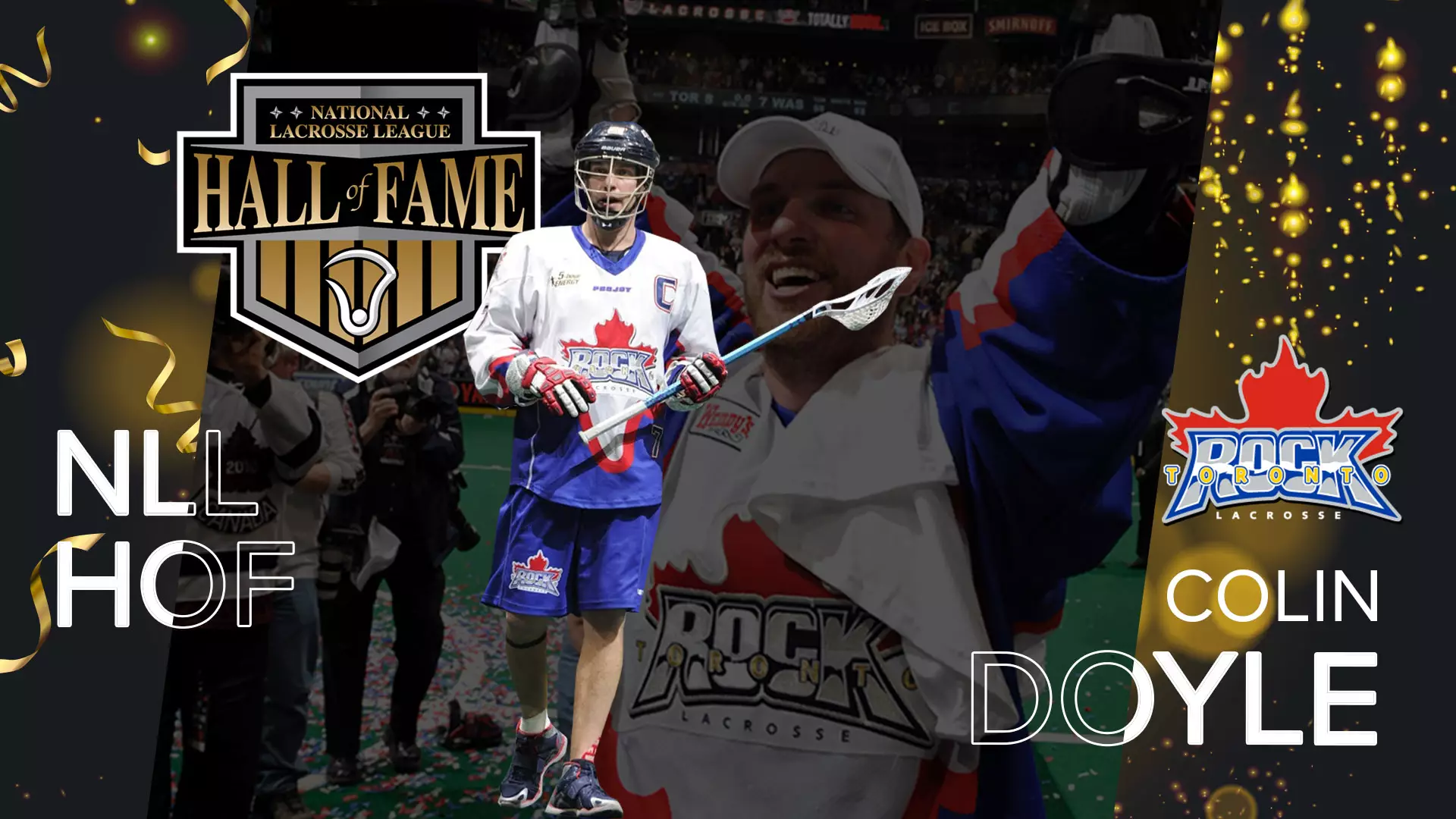 WATCH: Colin Doyle NLL Hall Of Fame - Toronto Rock