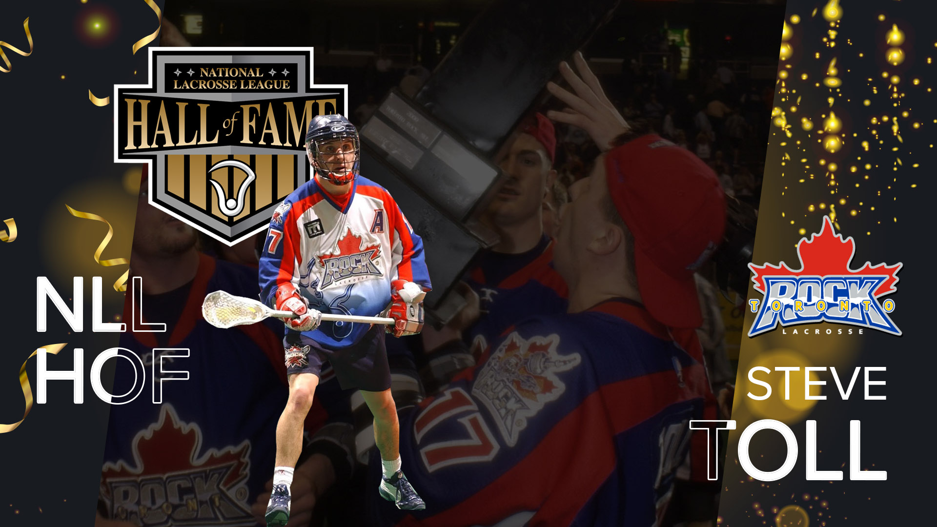 WATCH: Steve Toll NLL Hall Of Fame - Toronto Rock