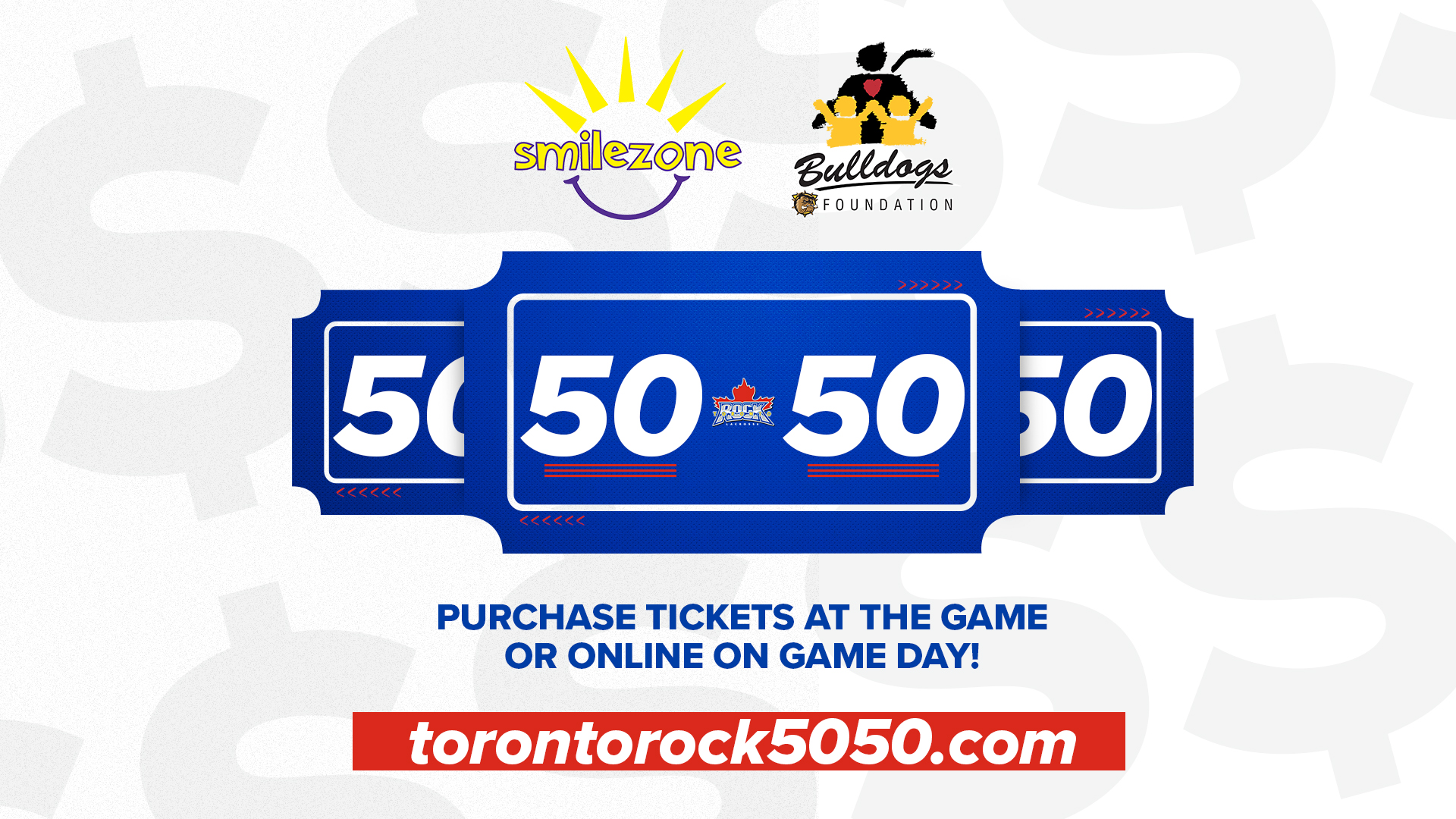 50/50 Draw - Toronto Rock