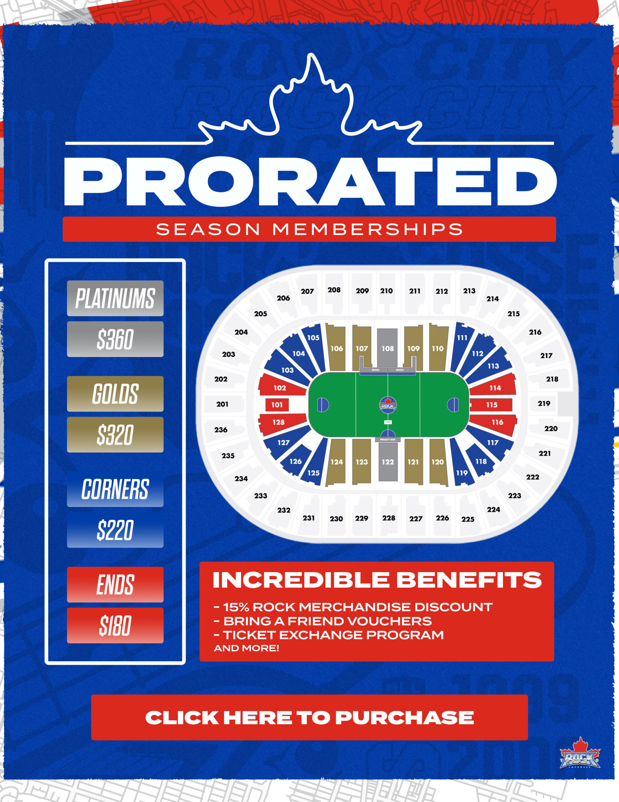 Season Memberships - Toronto Rock