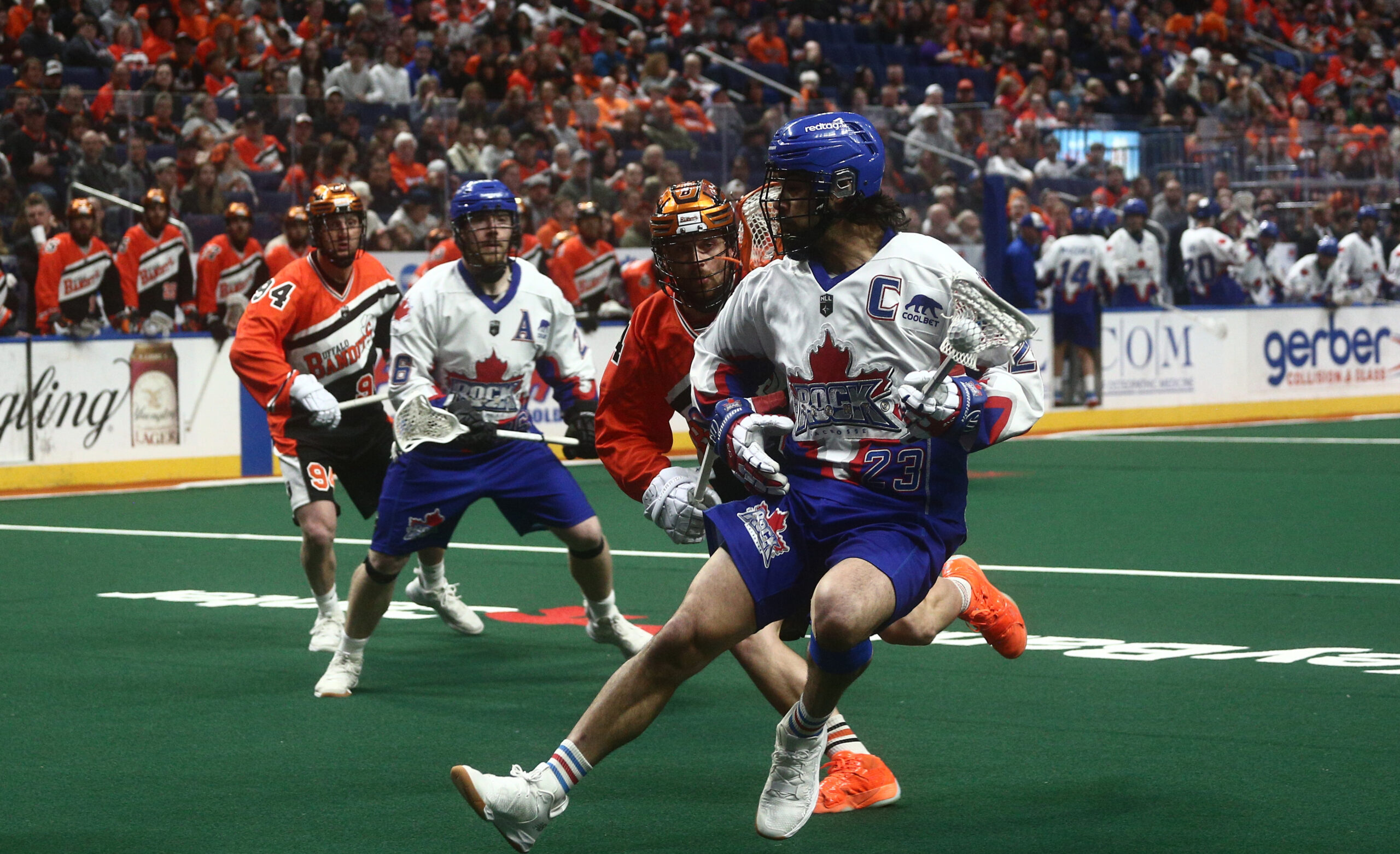 Buffalo Pulls Out 11-10 Comeback Win Over Rock - Toronto Rock