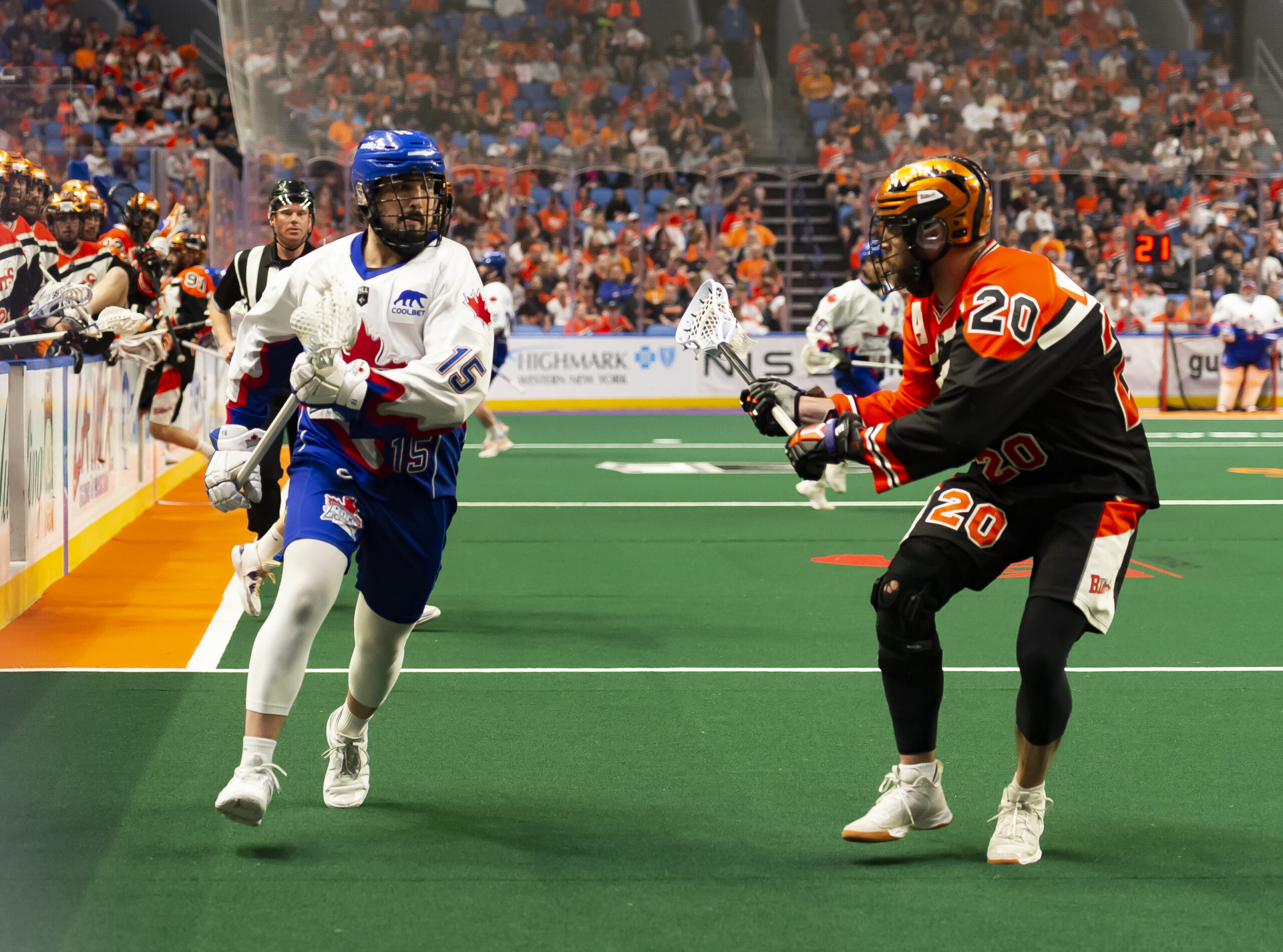 WATCH: Bandits 14, Rock 5 - Toronto Rock