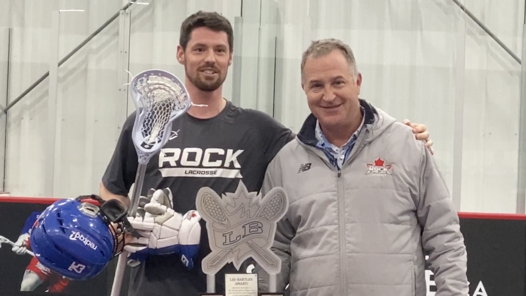 WATCH: Dan Craig Receives Les Bartley Award - Toronto Rock