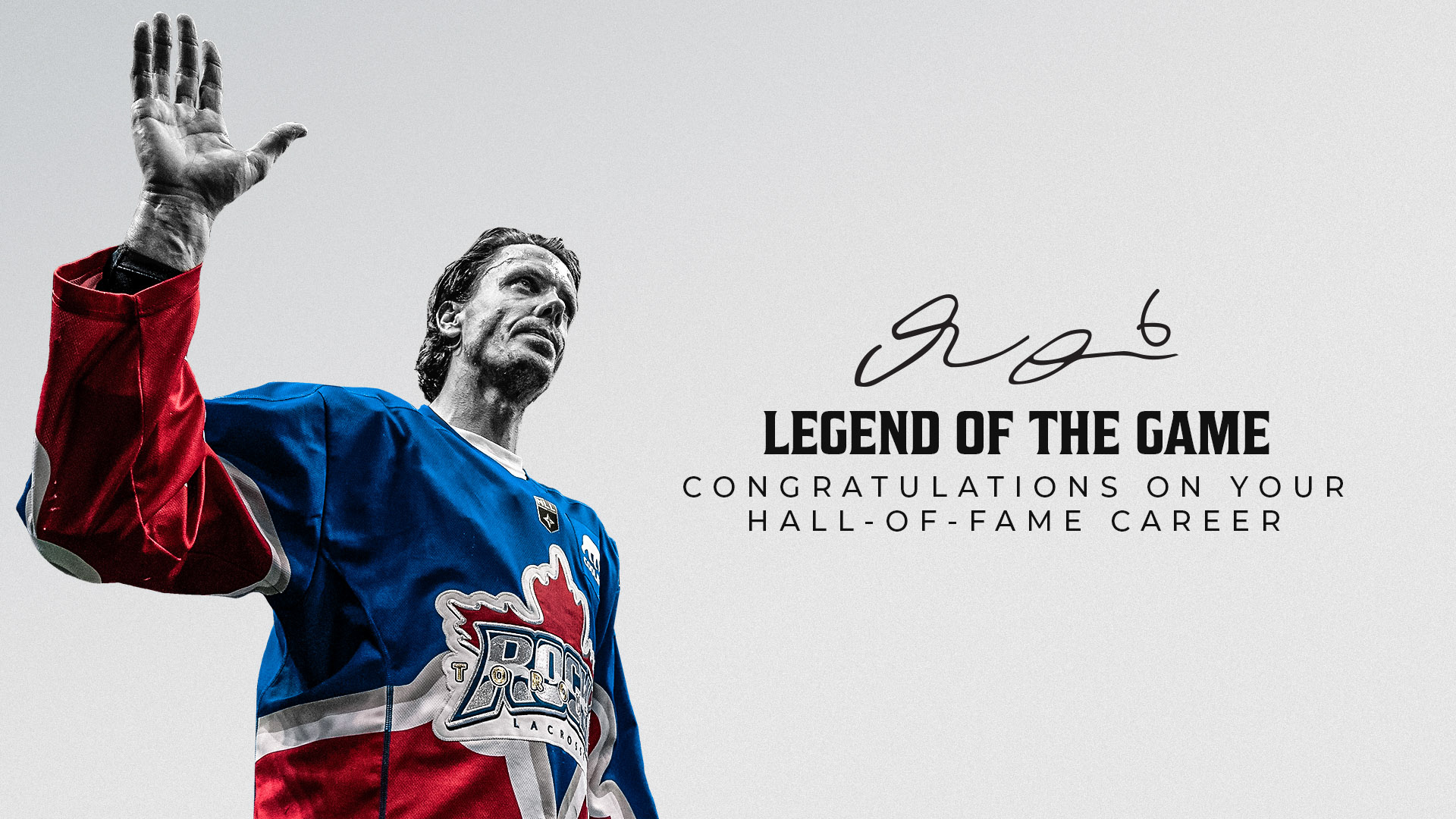 WATCH: Dan Dawson Retirement - Toronto Rock