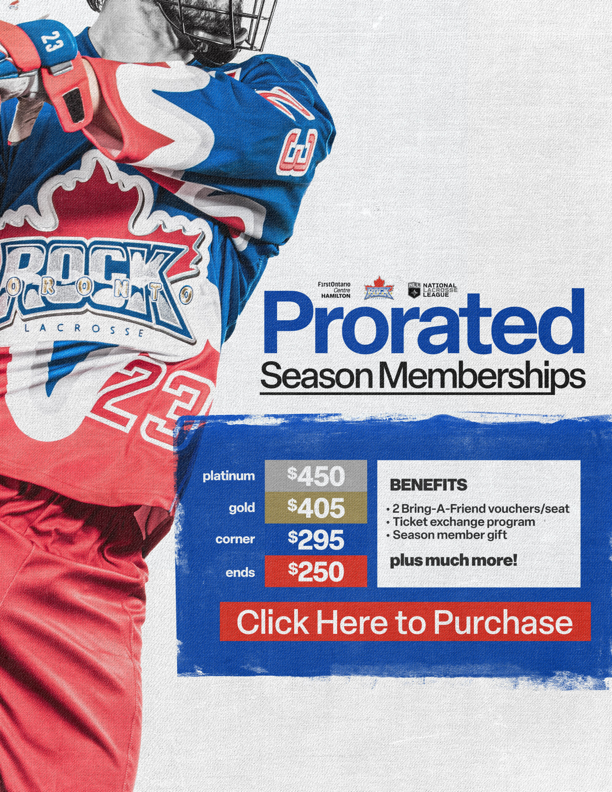 Season Memberships - Toronto Rock