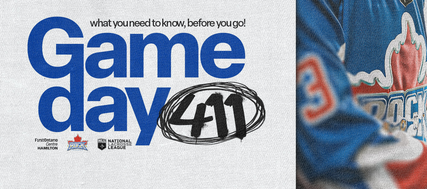 Game Day 411: January 27 vs. Buffalo - Toronto Rock