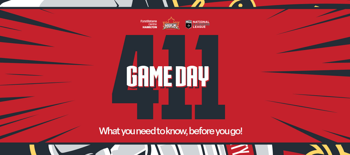 GAME DAY 411: March 23 vs. Halifax - Toronto Rock