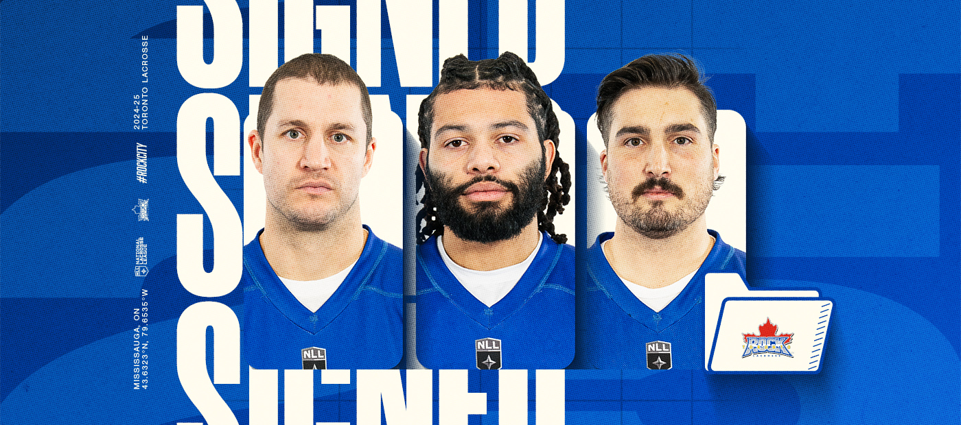 Rock Sign Trio Prior To Free Agency Freeze - Toronto Rock