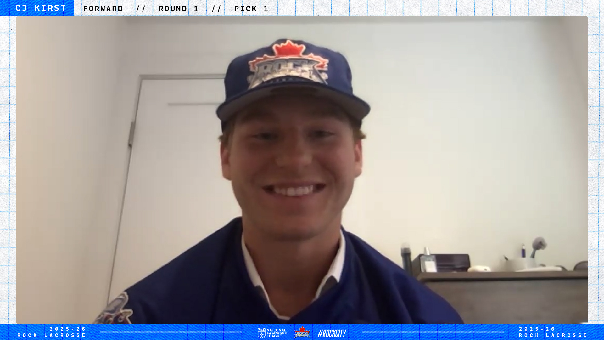 WATCH: CJ Kirst NLL Draft Interview - Toronto Rock