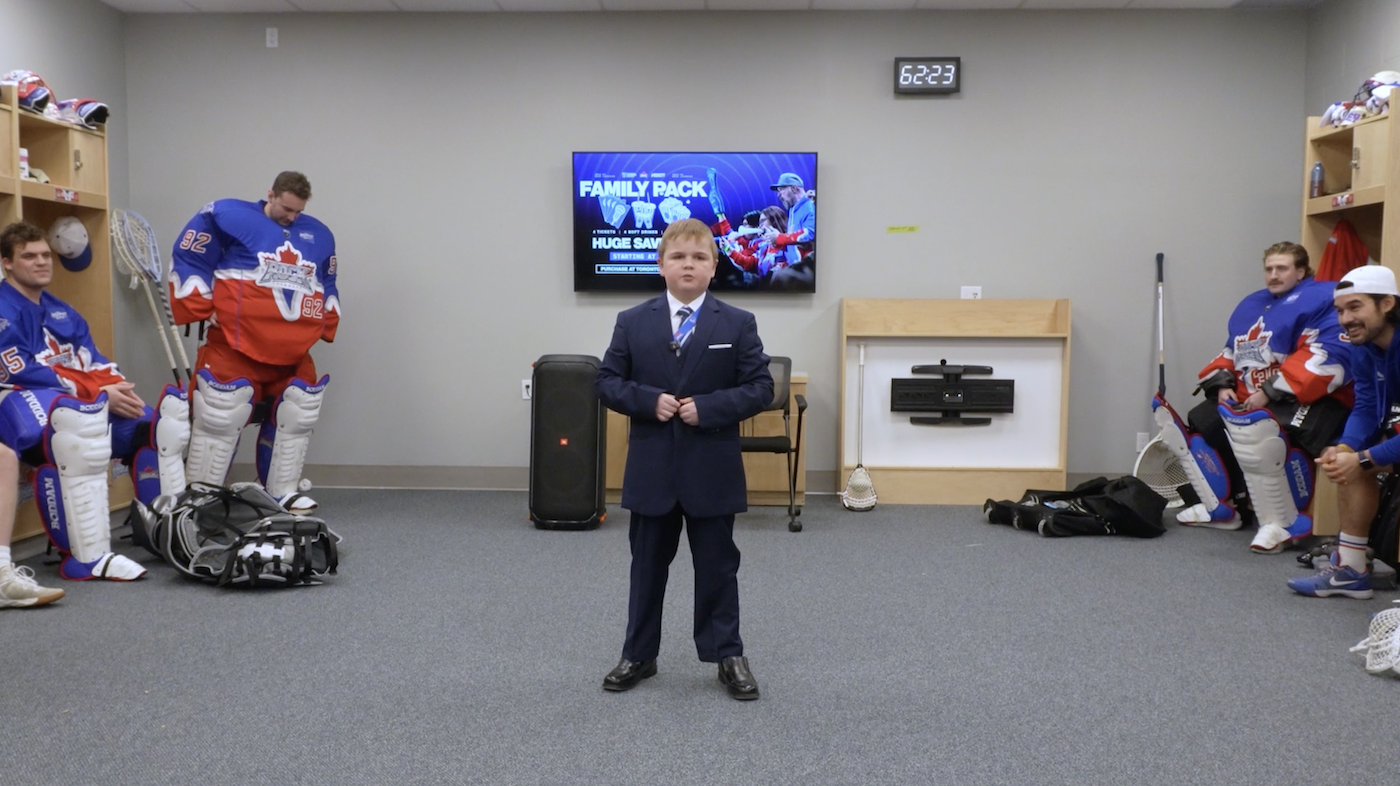 WATCH: Kidz Night Kid Coach - Toronto Rock